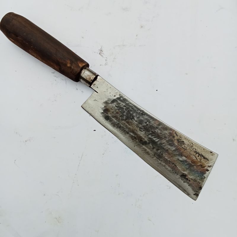 Jual pisau dapur super tajam baja asli cincang daging cacah tulang ...