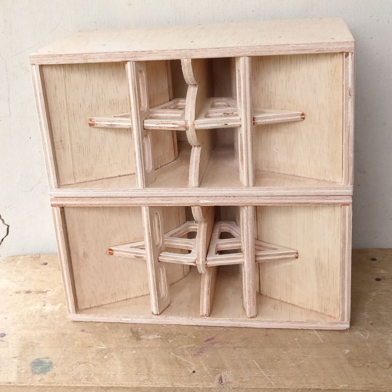 Jual Box Speaker Miniatur Meranti Double Cla 3 inch l Box Speaker ...