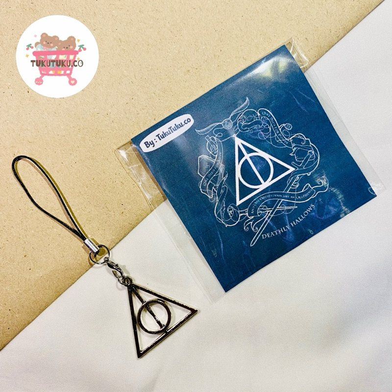 Jual Harry Potter Charm Phone / Gantungan HP Harry Potter Deathly ...