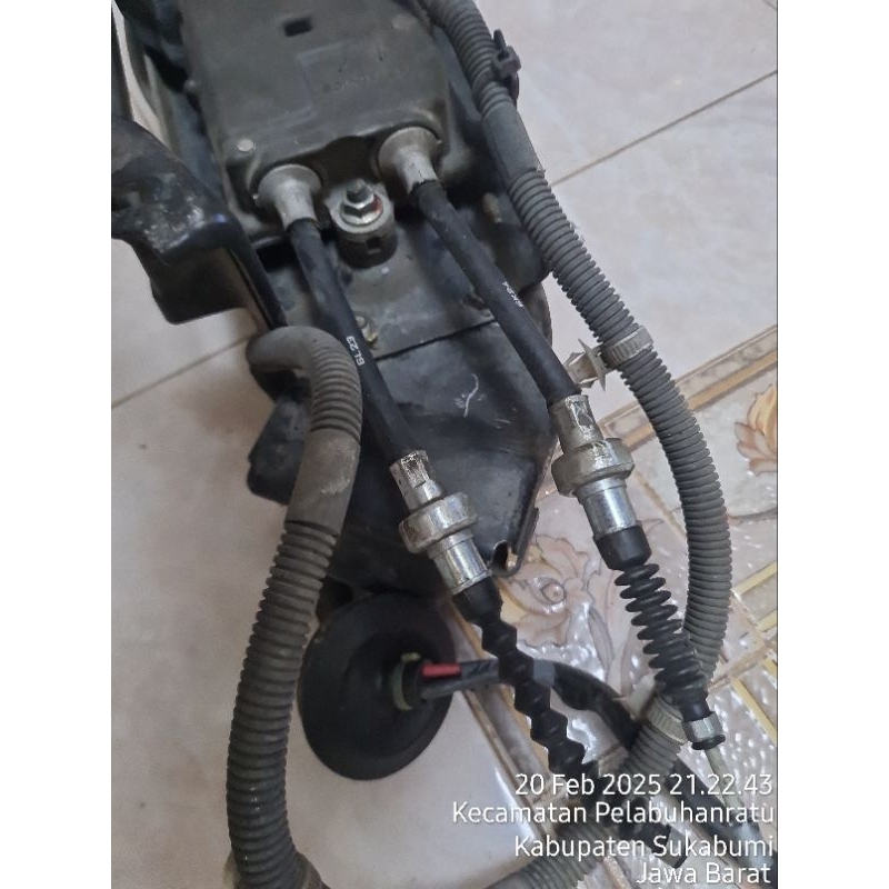 Jual motor rem handbrake otomatis lengkap dengan wire copotan original ...
