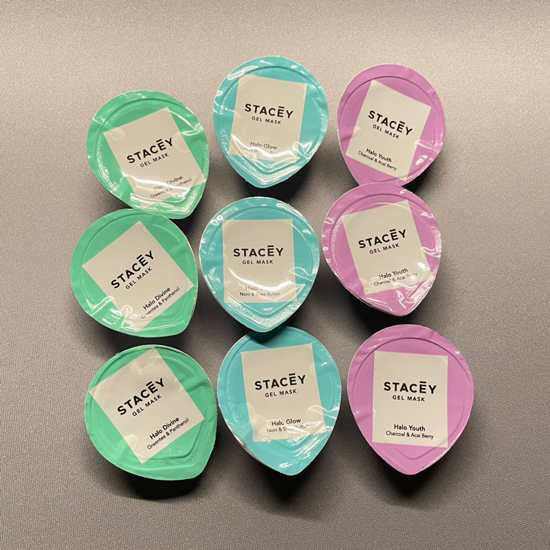 Jual READY ‼️ STACEY - Halo Gel Mask | Glow Youth Divine (Masker Jelly ...