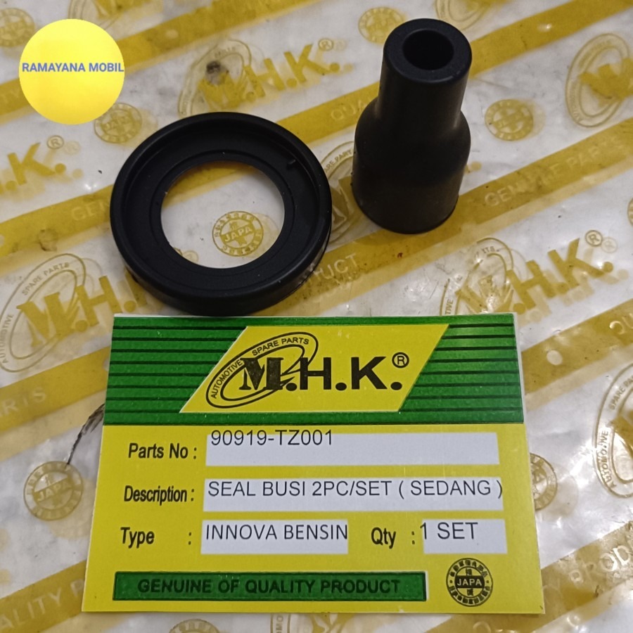 Jual SEAL BUSI TUTUP COIL SET (SEDANG) INNOVA BENSIN TGN40, TGN15 ...