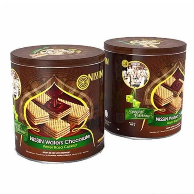 Jual Nissin Wafers Special Edition Lebaran 267gr 1 Kaleng Shopee