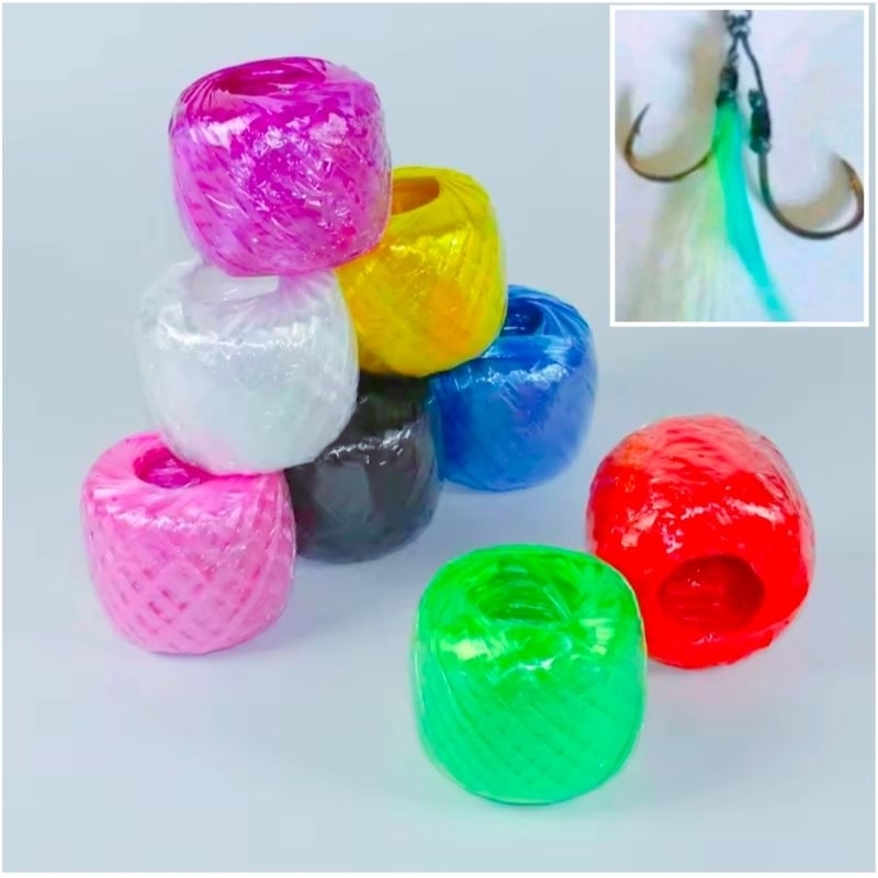 Jual Tali Rafia umpan tali rafia sabiki tali rafia bangka tali rafia ...