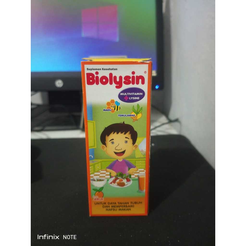 Jual BIOLYSIN SYRUP ORANGE MULTIVITAMIN | Shopee Indonesia