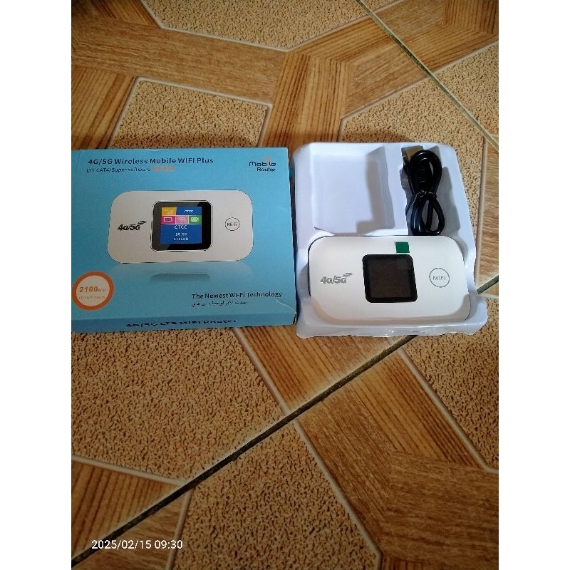 Jual modem MiFi wifi 4g all operator mudah dibawa batre 2100mah ...