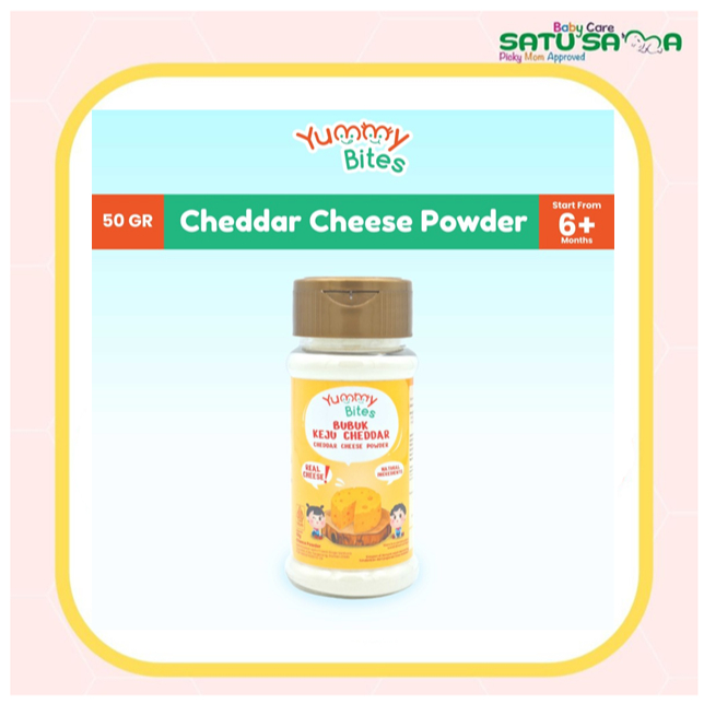 Jual YUMMY BITES POWDER CHEDDAR CHEESE BOTTLE 50 G | Shopee Indonesia