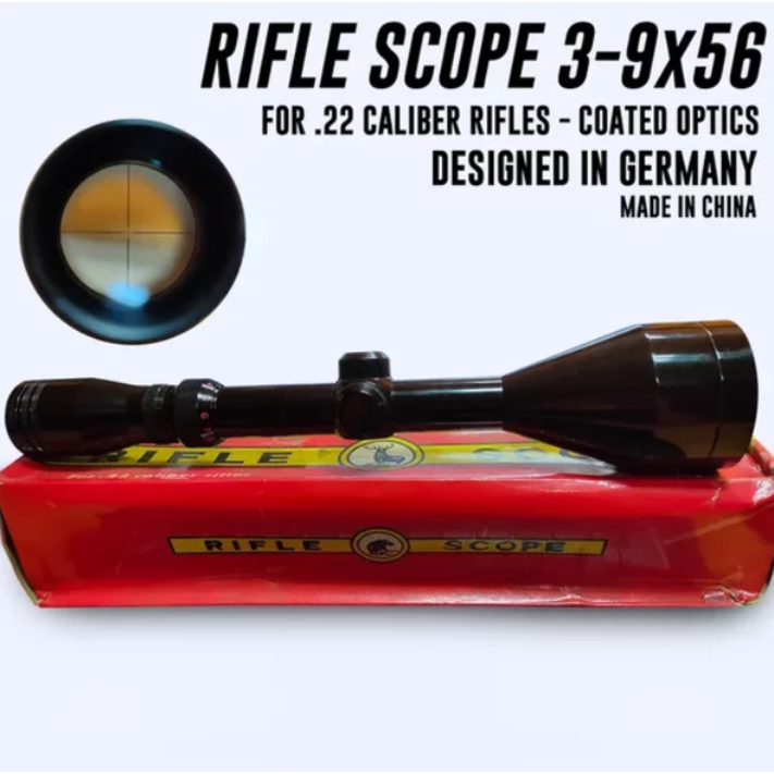 Jual Senapan Rifle Scope Teropong Kijang 3-9x56 Hitam Telescope ...