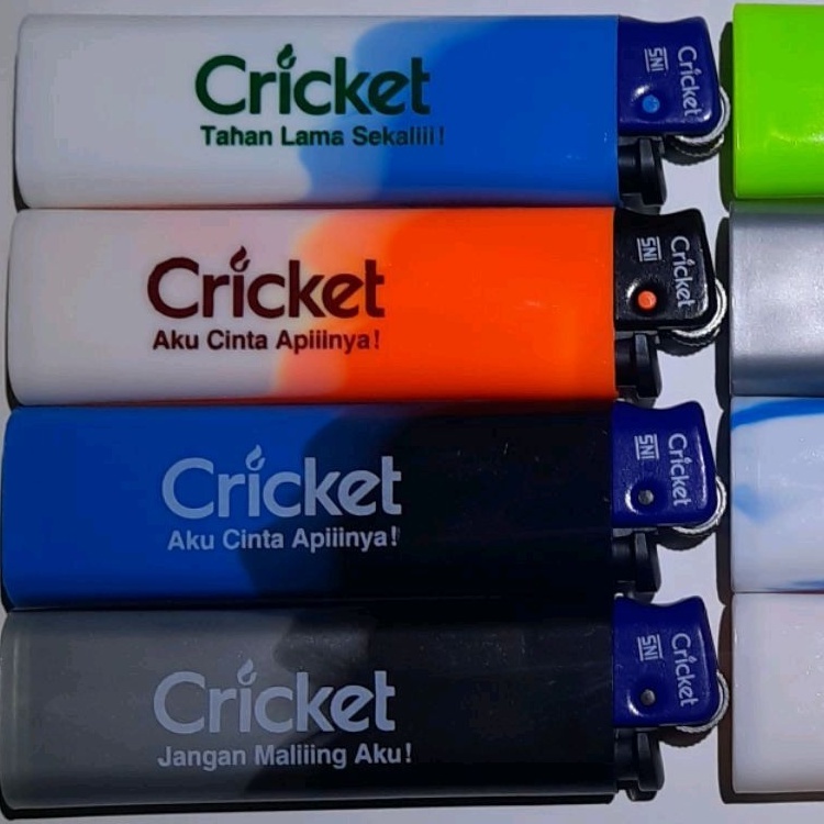 Jual Jual Korek Api Cricket Fusion Series / Korek Api Warna gradasi ...