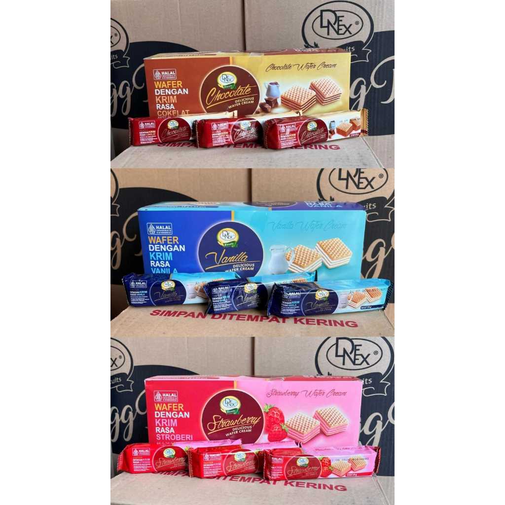 Jual Denex wafer cream 19 gram 1 dus isi 6 box 1 box isi 24 pcs ...