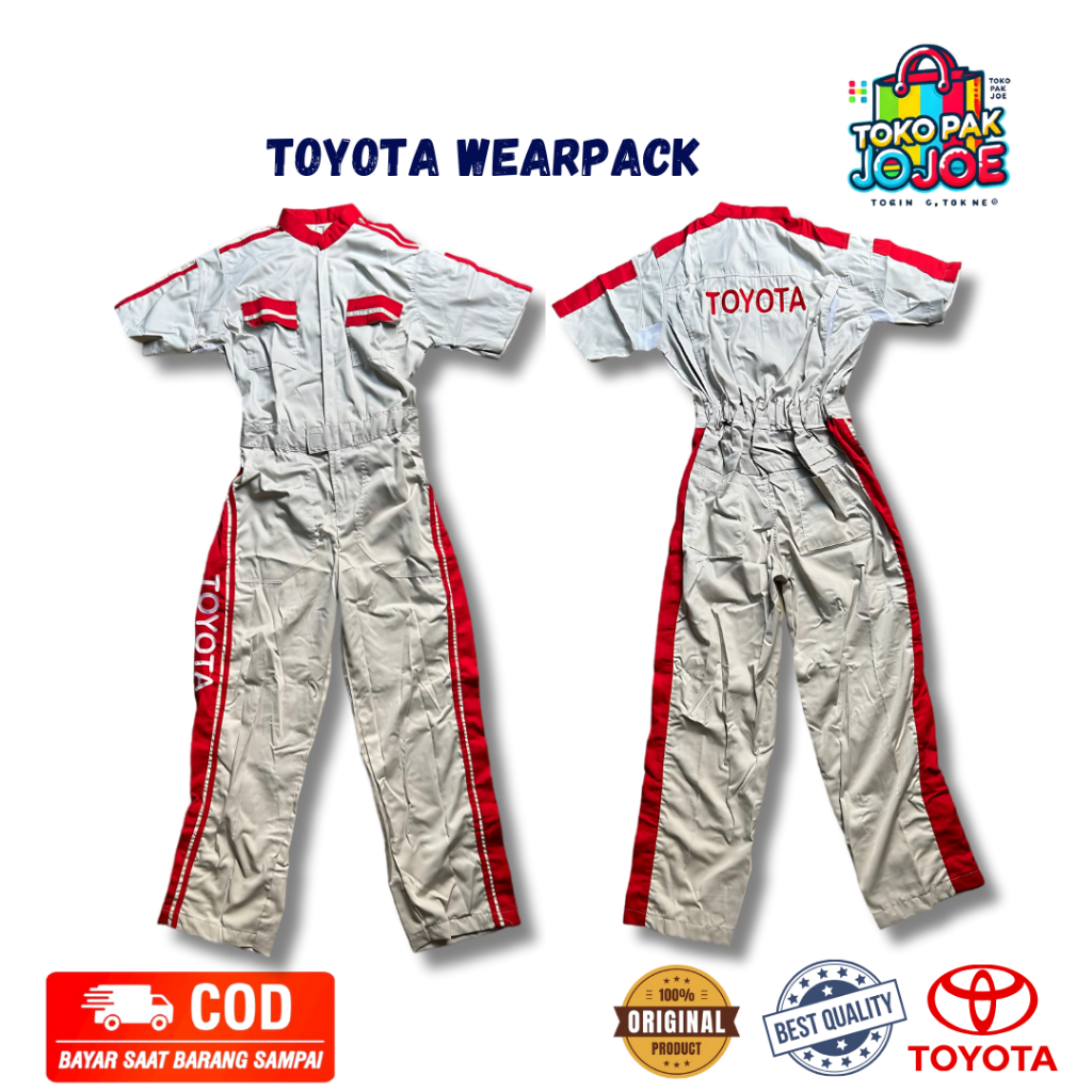 Jual Wearpack Toyota Mobil | Wearpack Safety | Seragam Bengkel ...