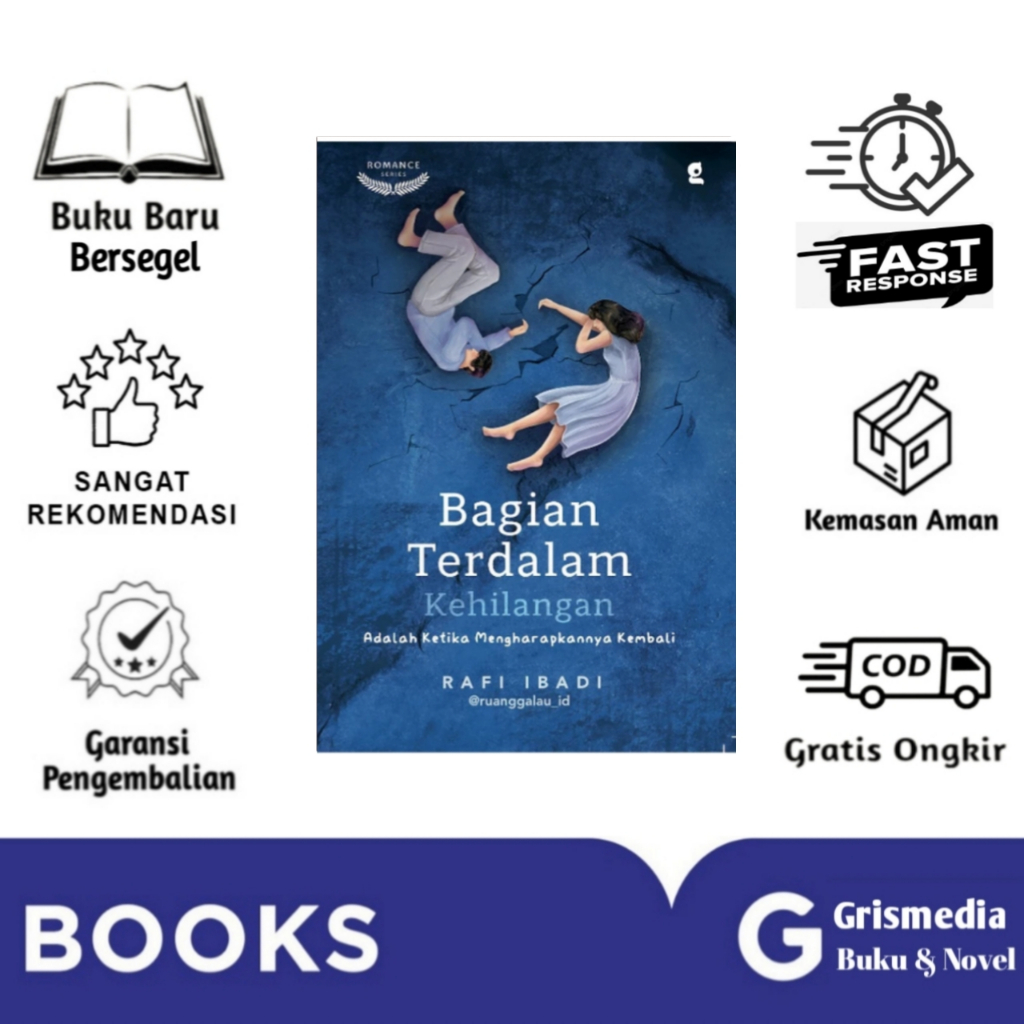 Jual Buku Novel Bagian Terdalam Kehilangan - Rafi Ibadi | Shopee Indonesia