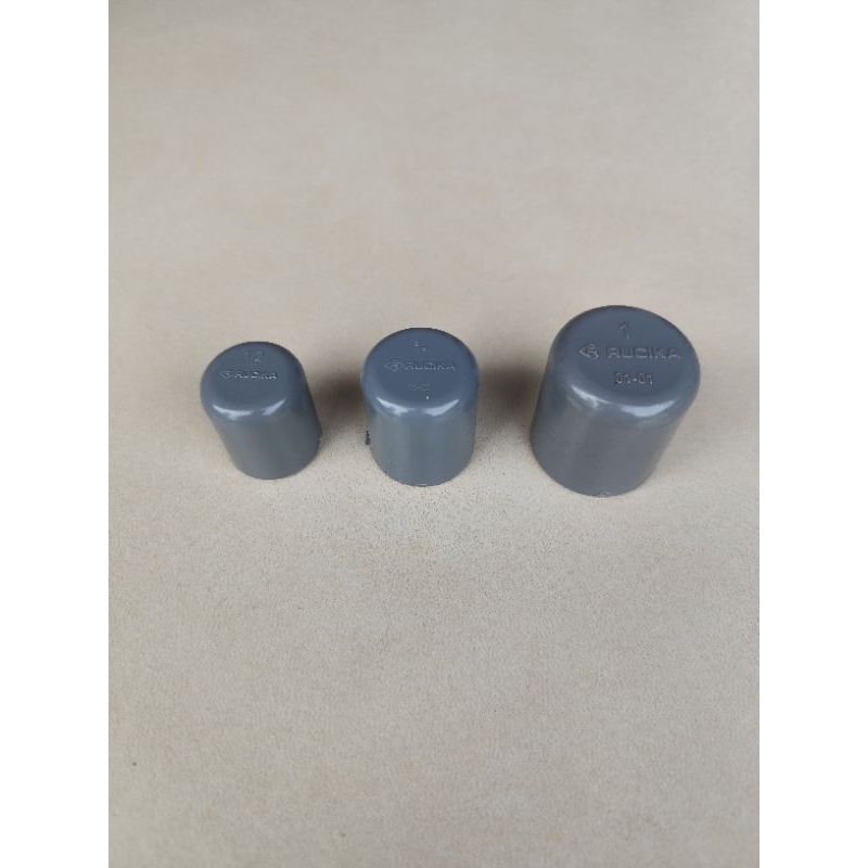 Jual Dop/Cap Pvc Aw Rucika 1/2"-3/4"-1" | Shopee Indonesia