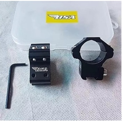 Jual mounting teleskop BSA doble baut rel 11 pendek | Shopee Indonesia