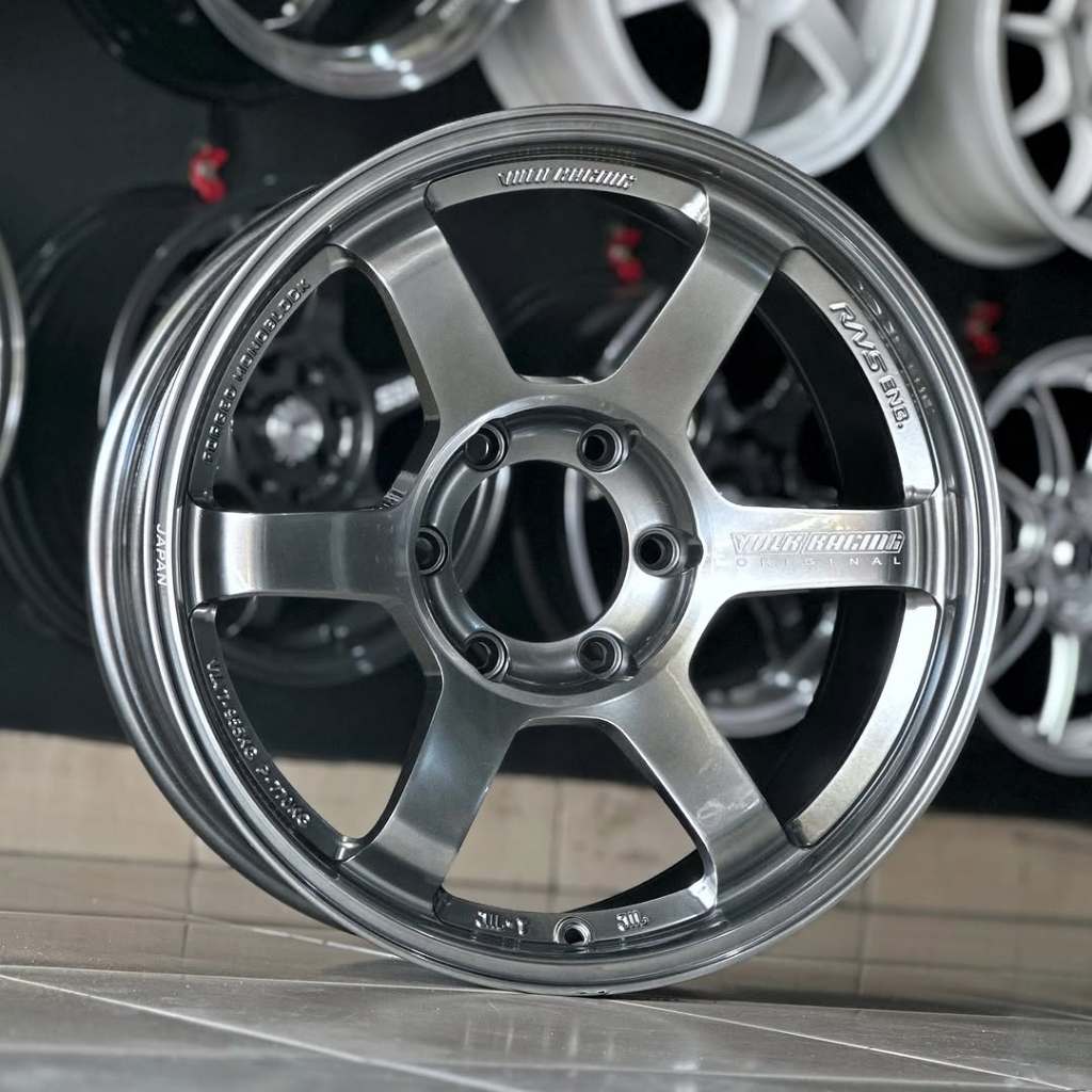 Jual Velg Mobil Ring 18 | Velg Volkrays TE37 Progressive Ring 18 Lebar 9 Pcd 6x139.7 Et 0 Warna ...