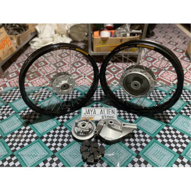 Jual Paketan Velg Takasago Excel Asia Kw Motor Megapro Monoshock Sudah ...