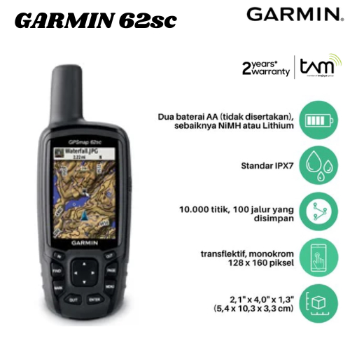 Jual Gps Garmin Gpsmap 62sc Bekas Batangan | Shopee Indonesia