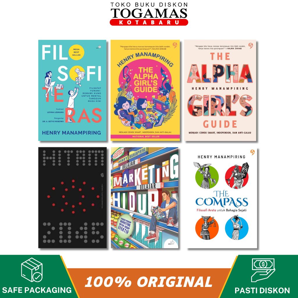 Jual Koleksi Henry Manampiring: Marketing Hidup || Filosofi Teras ...