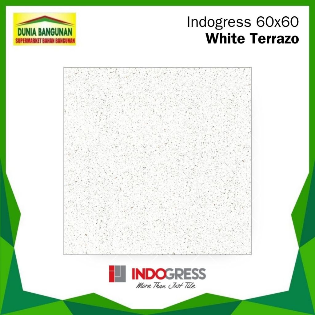Jual Granit 60x60 Indogress White Terrazo Granit Lantai Marmer Matt / Granit Dinding / Granit ...