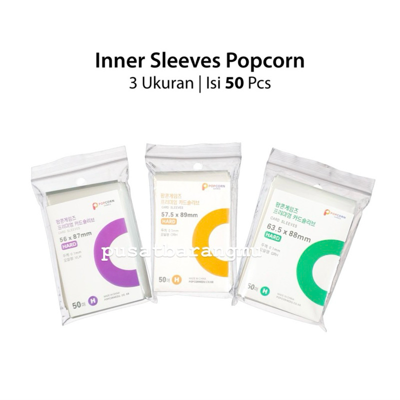 Jual Inner Sleeve Popcorn isi 50 lembar Photocard PC | Shopee Indonesia