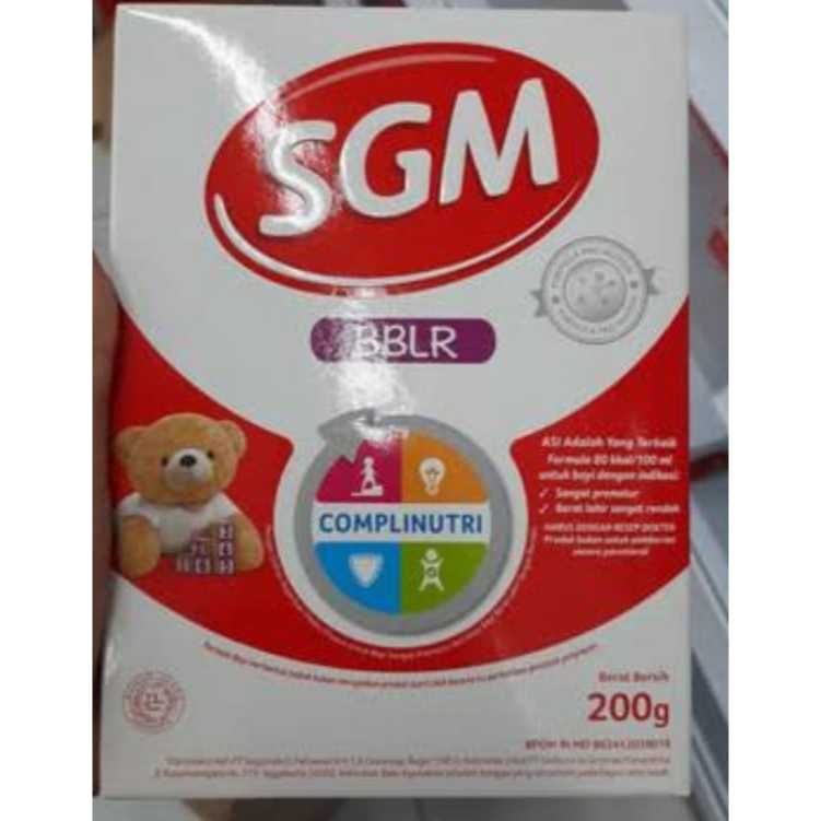 Jual SGM BBLR 200 GRAM Susu Formula Bayi Prematur dan Berat Lahir Rendah | Shopee Indonesia