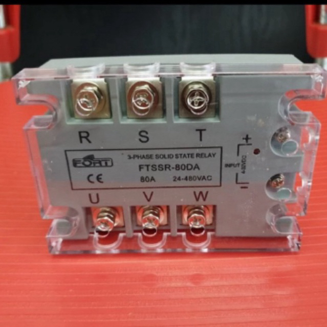 Jual Fort FTSSR-100A 3 Phase SSR Solid State Relay DC to AC 4-32Vdc ...