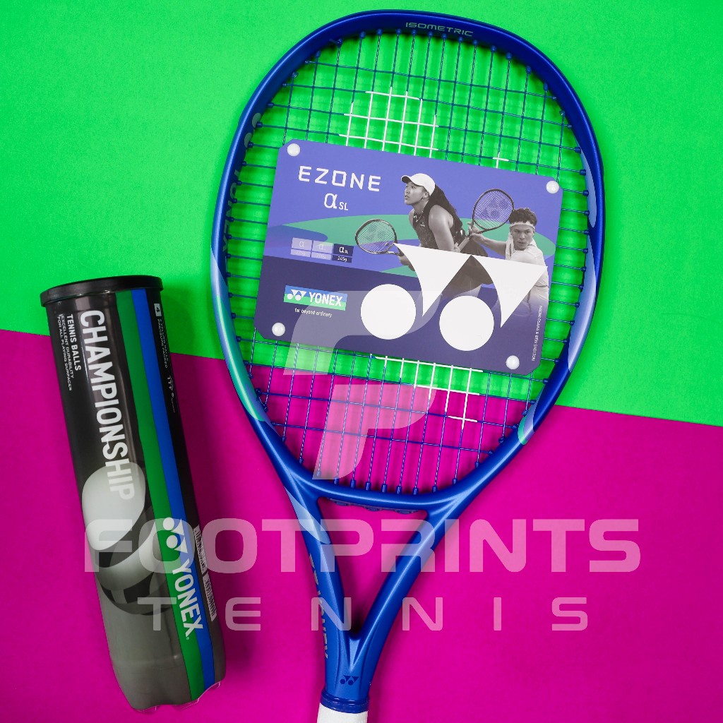Jual Raket Tenis Yonex Ezone Alpha SL 100 Blast Blue 2025 Tennis Racket ...