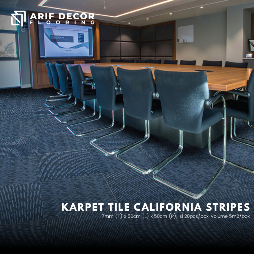 Jual Karpet Tile CALIFORNIA STRIPES Karpet Studio / Karpet Hotel ...