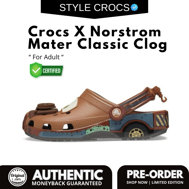 Jual Crocs X Norstram Tow Mater Classic Clog | Shopee Indonesia