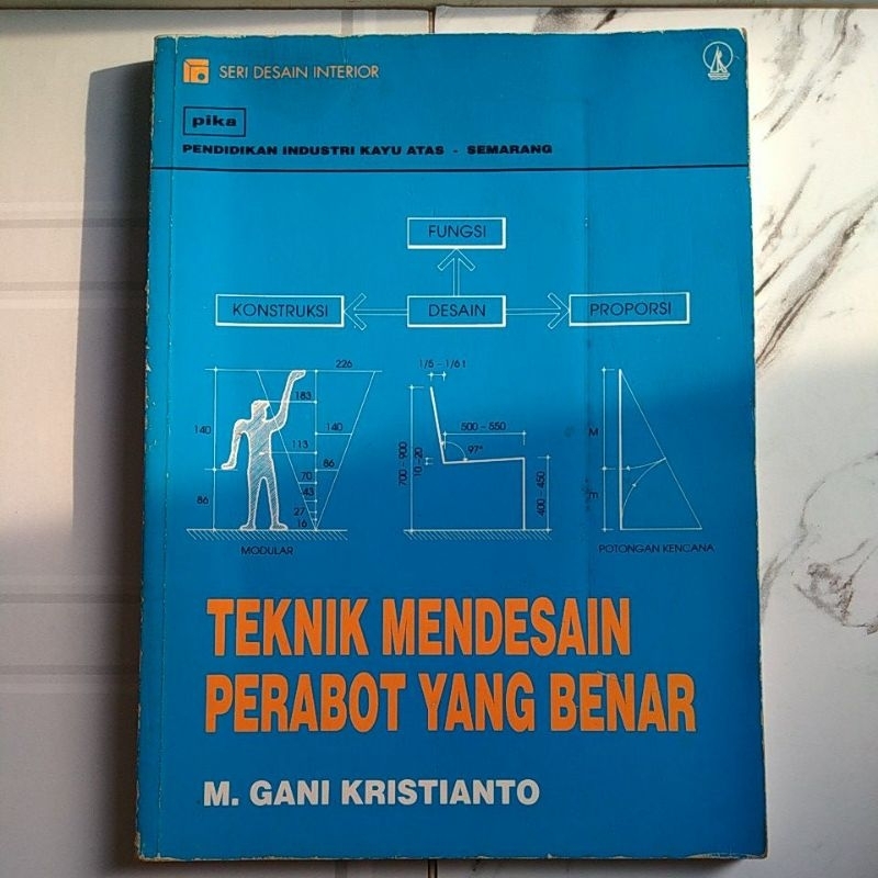 Jual Buku Original TEKNIK MENDESAIN PERABOT YANG BENAR By M. Gani ...