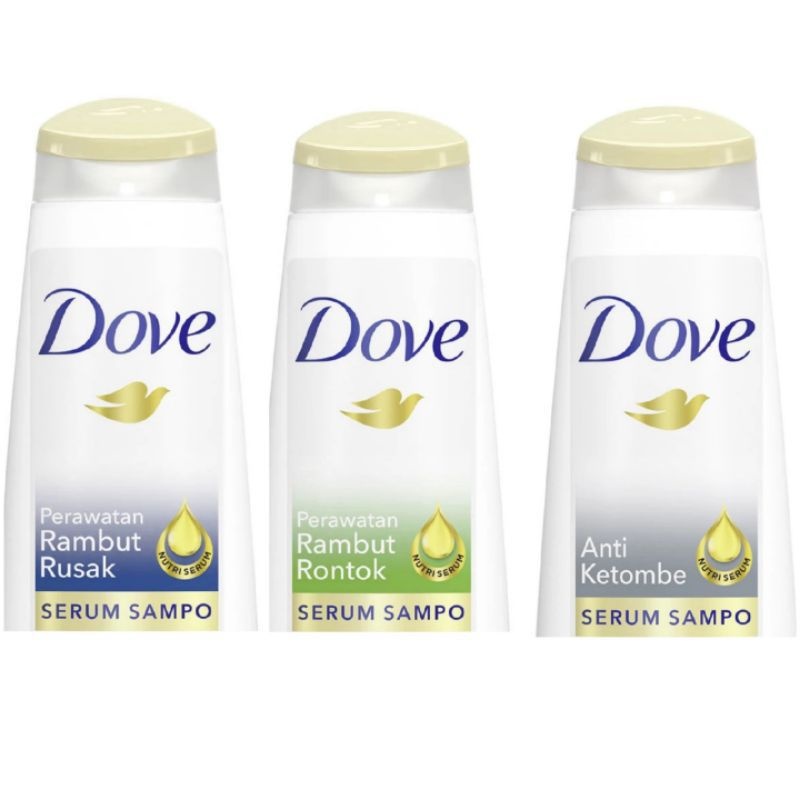 Jual DOVE Serum Shampo Perawatan Rambut Rontok 160ml / 290ml | Shopee ...