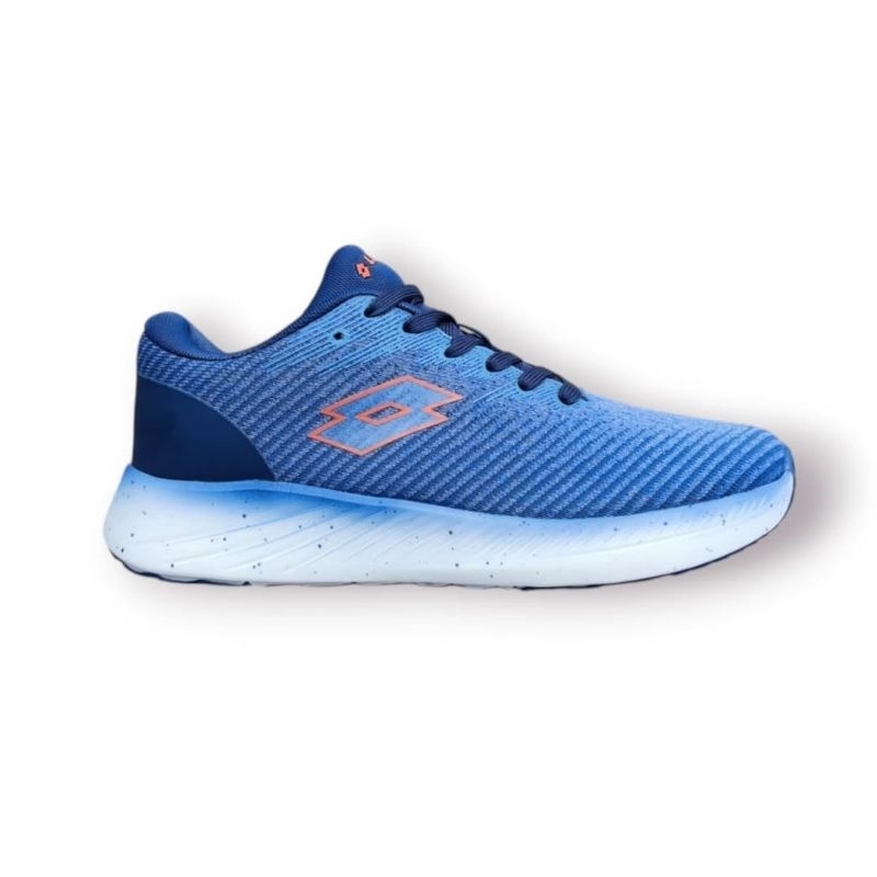 Jual Lotto sepatu olahraga lari pria dan fitness pria Charlie Navy ...