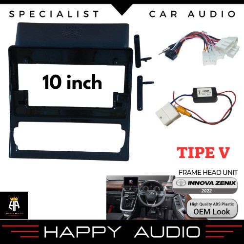 Jual Frame Head Unit 10 Inch Toyota Innova Zenix 2022 Up TIPE V +Socket ...