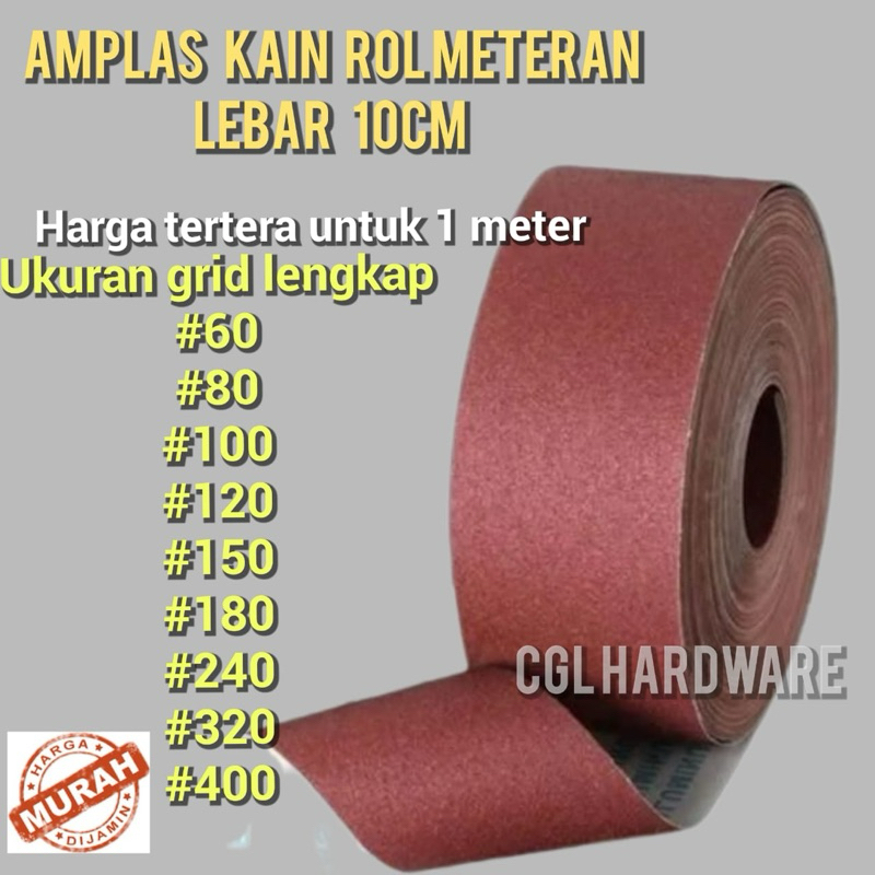Jual Amplas ampelas Kain Rol meteran serba guna grid lengkap 60 ...