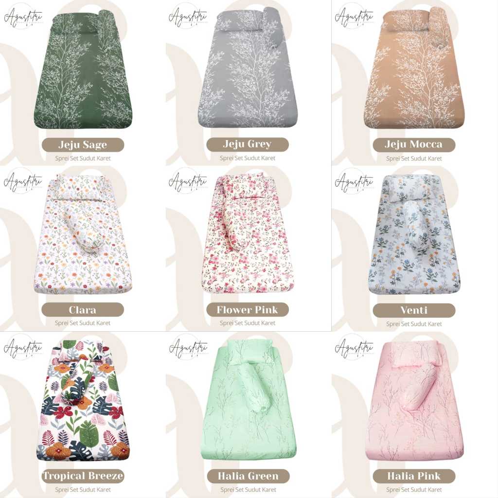 Jual Sprei Set 120x200 Single Bed Sprei Aesthetic 120x200 Tinggi 40cm ...