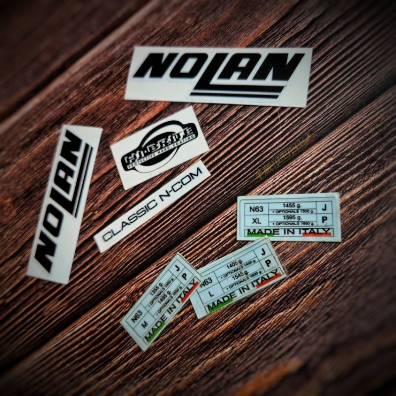 Jual Sticker Set Nolan N63 Print | Shopee Indonesia