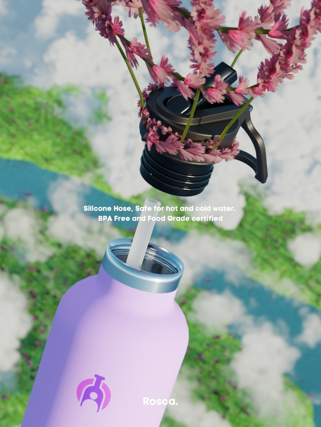 Jual Rosca JoraJug 1000ml 750ml Tumbler Stainless 1 Liter Botol Minum ...