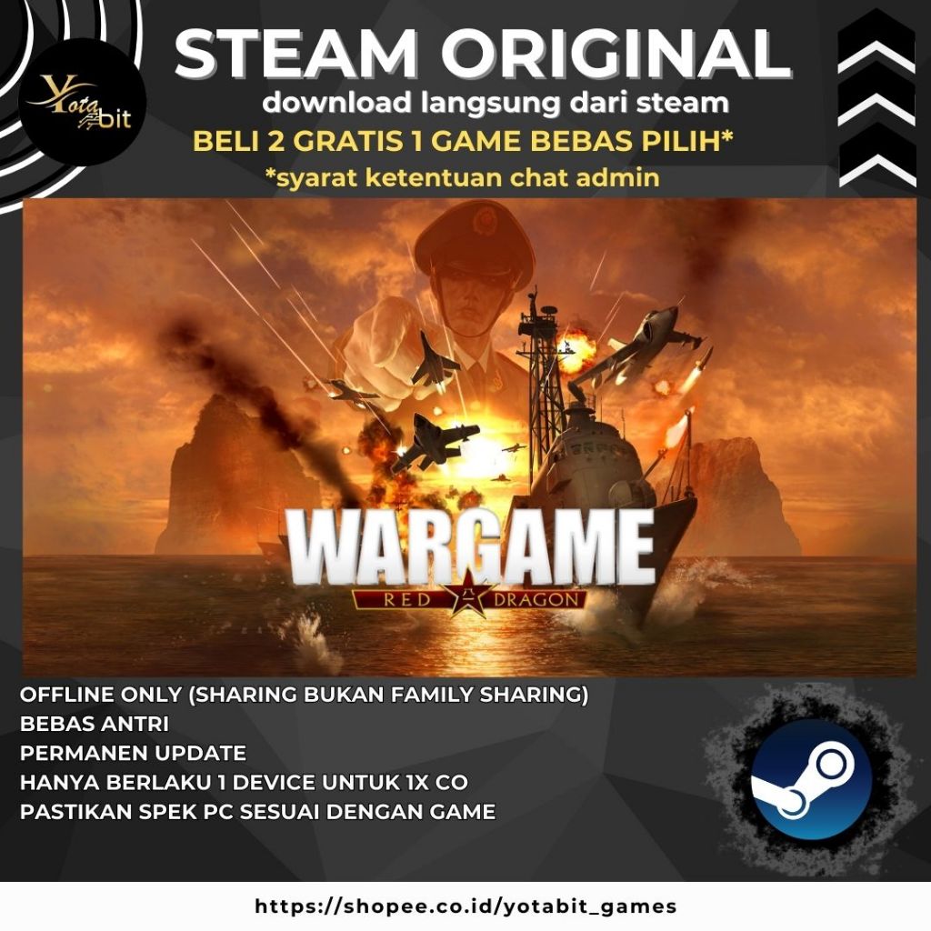 Jual Wargame: Red Dragon PC Sharing Original Offline | Shopee Indonesia