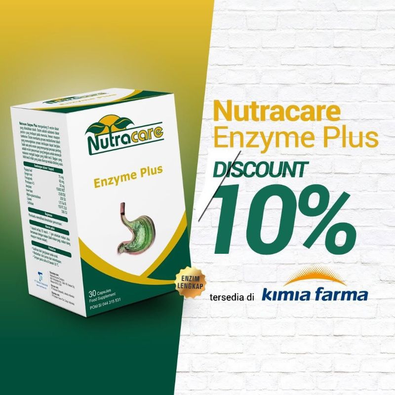 Jual Nutracare Enzyme Plus Original BPOM | Shopee Indonesia