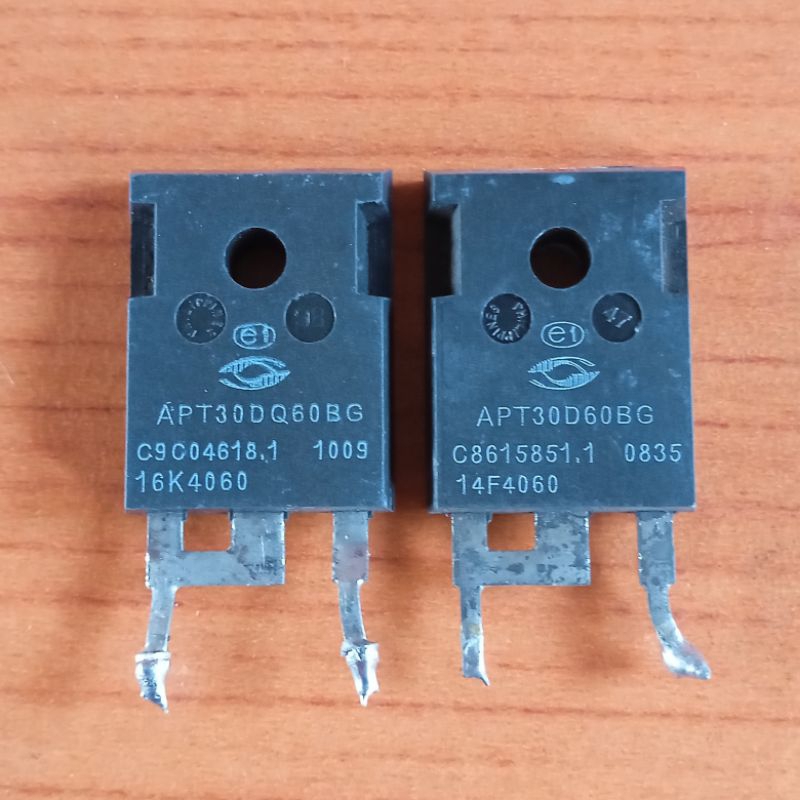 Jual DIODE APT30DQ60BG ( 30A 600V ) Cabutan Original Sudah Lulus Tes ...