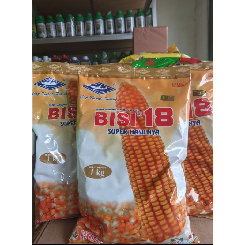 Jual BENIH JAGUNG BISI 18 BIBIT KEMASAN 1KG JAGUNG HIBRIDA | Shopee ...