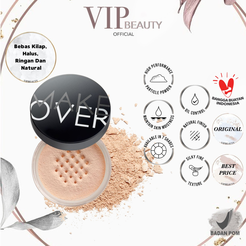 Jual MAKE OVER Silky Smooth Translucent Powder 35g - Bedak Tabur ...