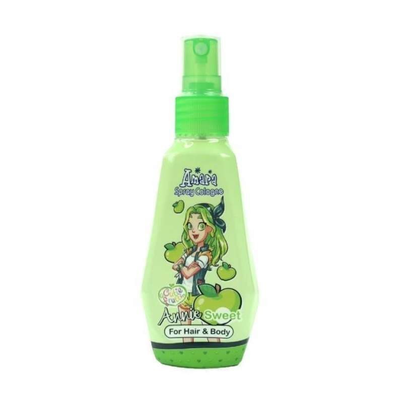 Jual Amara Cutie Frutti Spray Cologne For Hair & Body [ Sweet ] - 100 ml | Shopee Indonesia