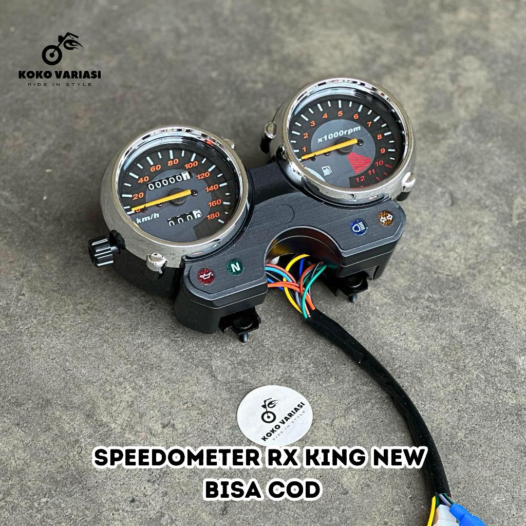 Jual Speedometer Spido Yamaha RX King New RXZ RZR Spidometer Hitam ...