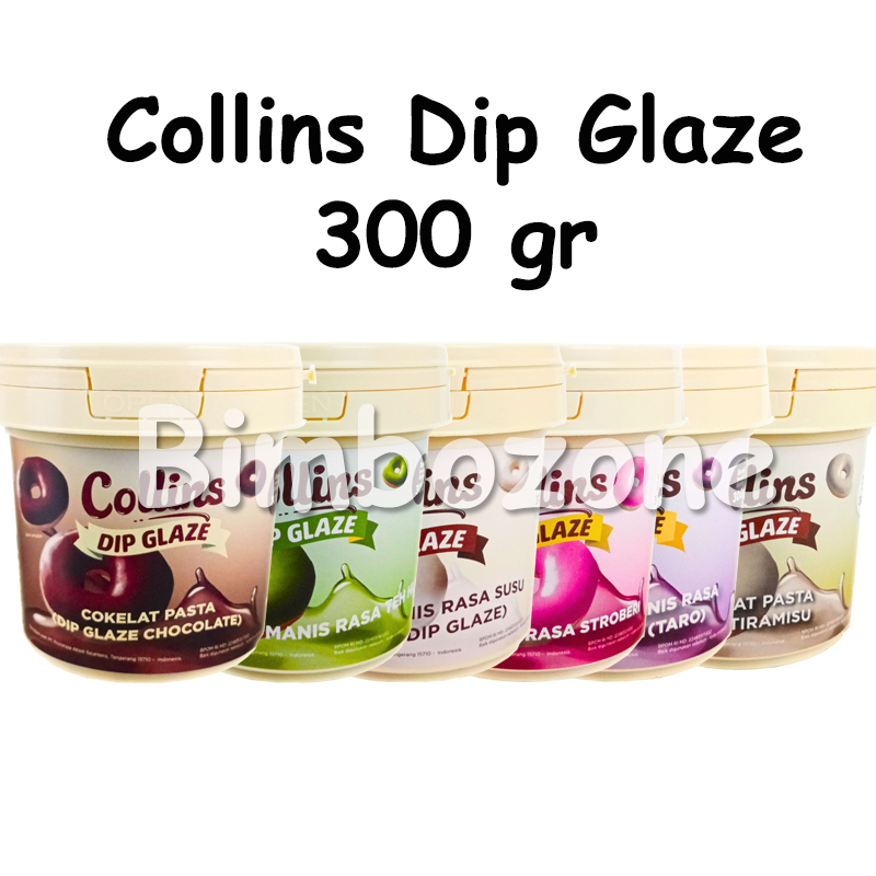 Jual Selai Collins Dip Glaze 300 gram | Shopee Indonesia