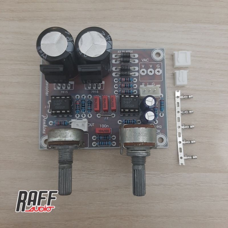 Jual Kit Filter Subwoofer LPF 2 Potensio Volume Frekuensi | Shopee ...