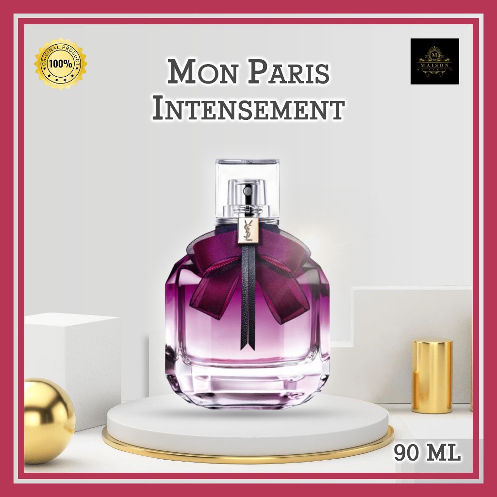 Jual YSL Mon Paris Intensement EDP 90ml Eau de Parfum | Shopee Indonesia