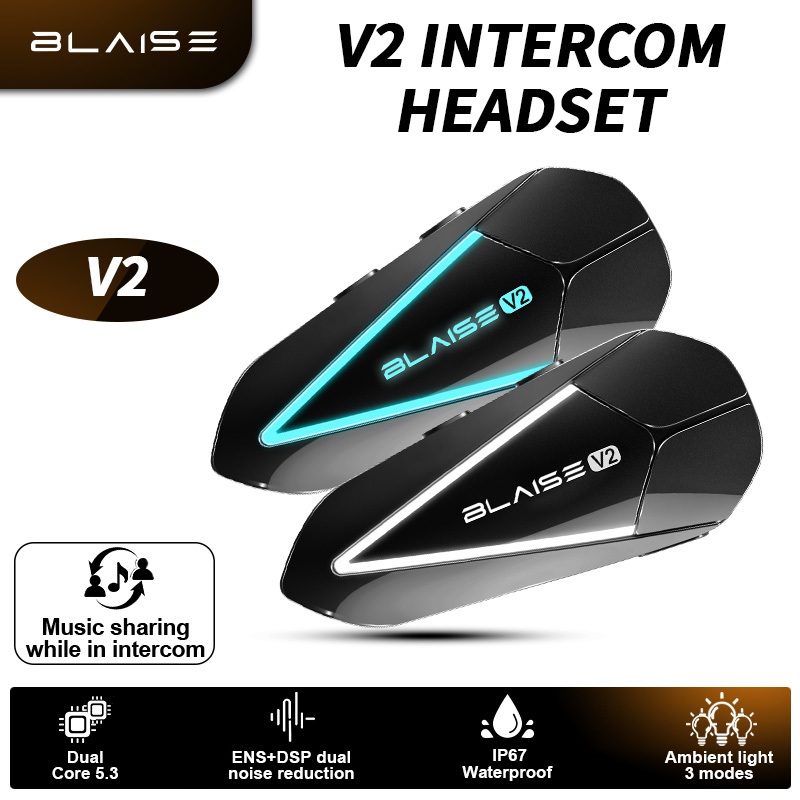 Jual BLAISE V2 Intercom musik share sambil ngobrol Music sharing while ...