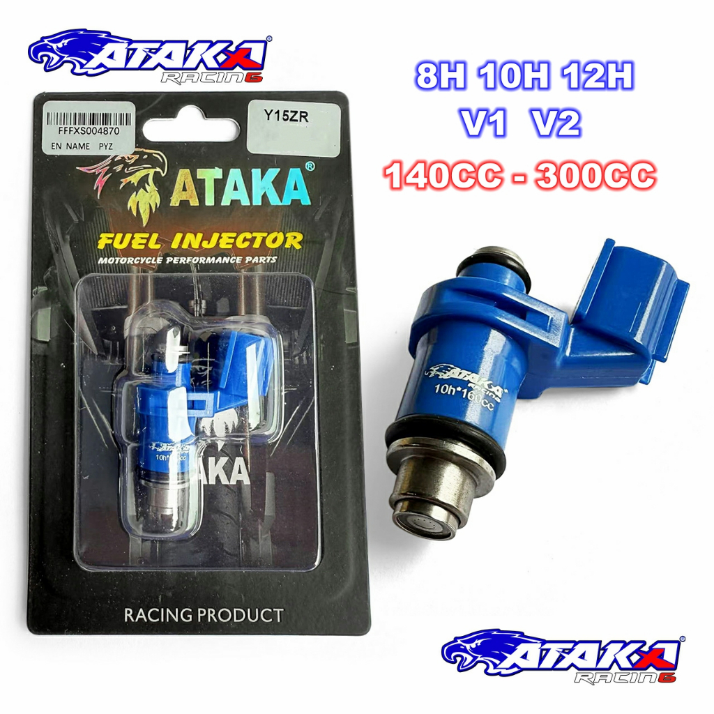 Jual ATAKA Racing Injector Injektor 8 lubang 10 lubang 12 lubang MX ...