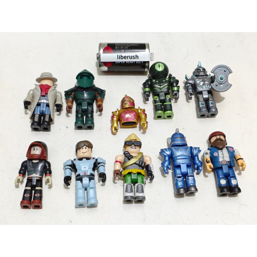 Jual Set roblox q clash 6 figure pack , roblox overseer korblox ...